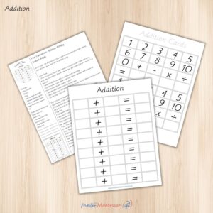 How to Teach Addition using the Montessori Method - Master the ...