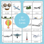 Land, Water & Air Transportation for Kids Printable MEGA Bundle + BONUSES