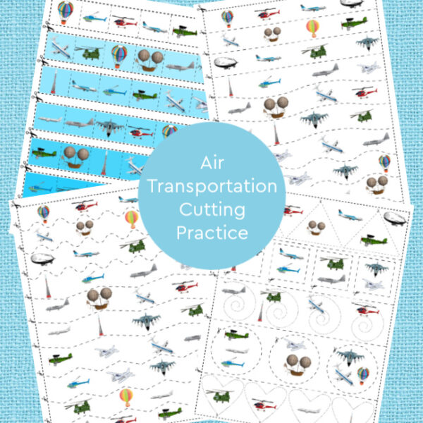 Land, Water & Air Transportation for Kids Printable MEGA Bundle + BONUSES