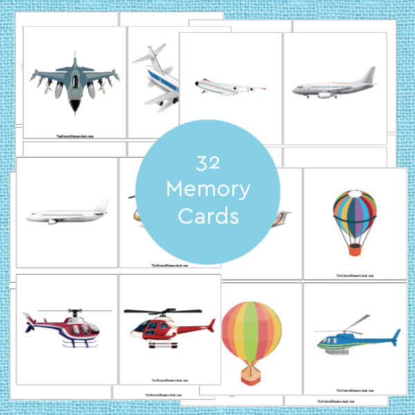 Land, Water & Air Transportation for Kids Printable MEGA Bundle + BONUSES